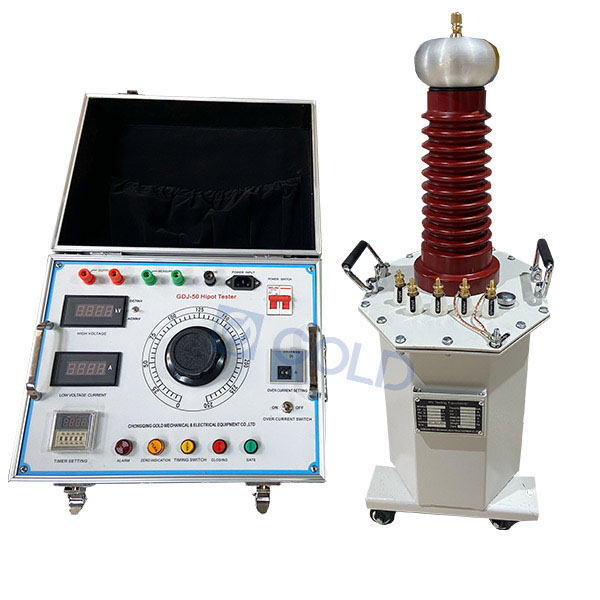 GDJZ Series Oil Immersed Test Transformer AC DC Hipot Tester for Power ...