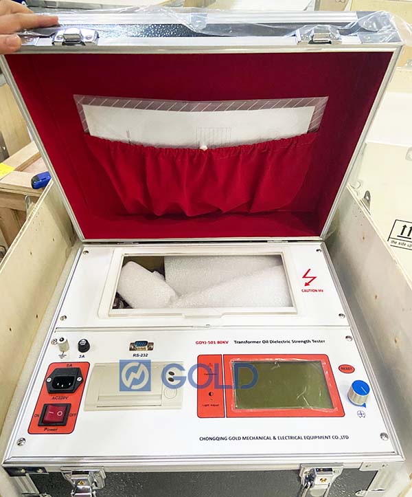 GDYJ Series 80kV Oil BDV Test Kit from China manufacturer - Chongqing ...